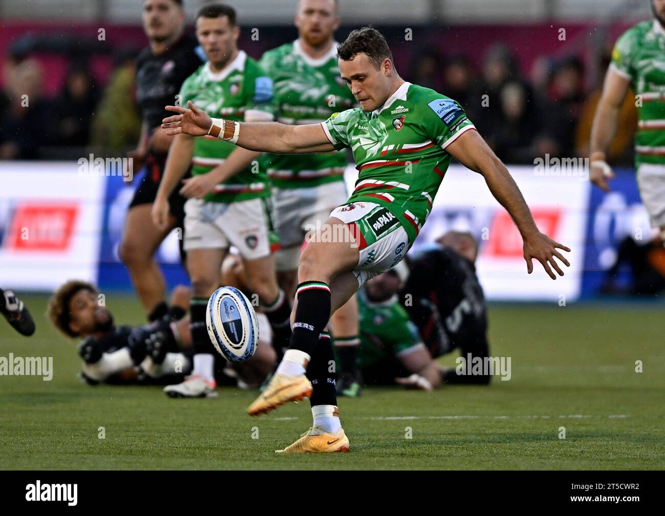 Barnet, United Kingdom. 04th Nov, 2023. Premiership Rugby. Saracens Men ...