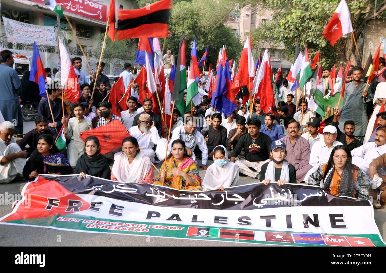 Leaders and supporters of Left Democratic Front are holding protest ...