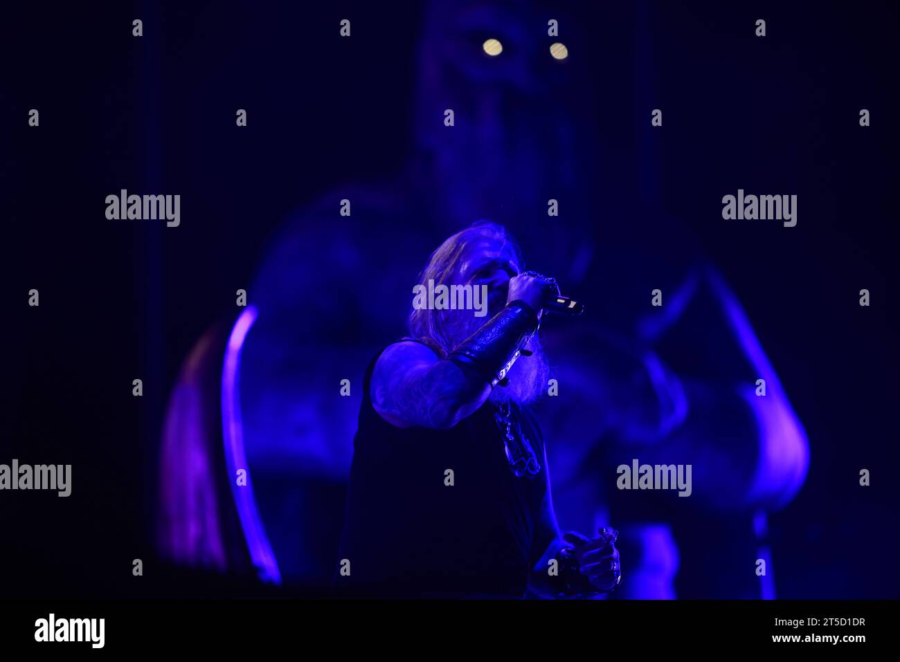 TOLUCA, MEXICO - NOVEMBER 3: Johan Hegg, singer Johan Söderberg, Ted ...