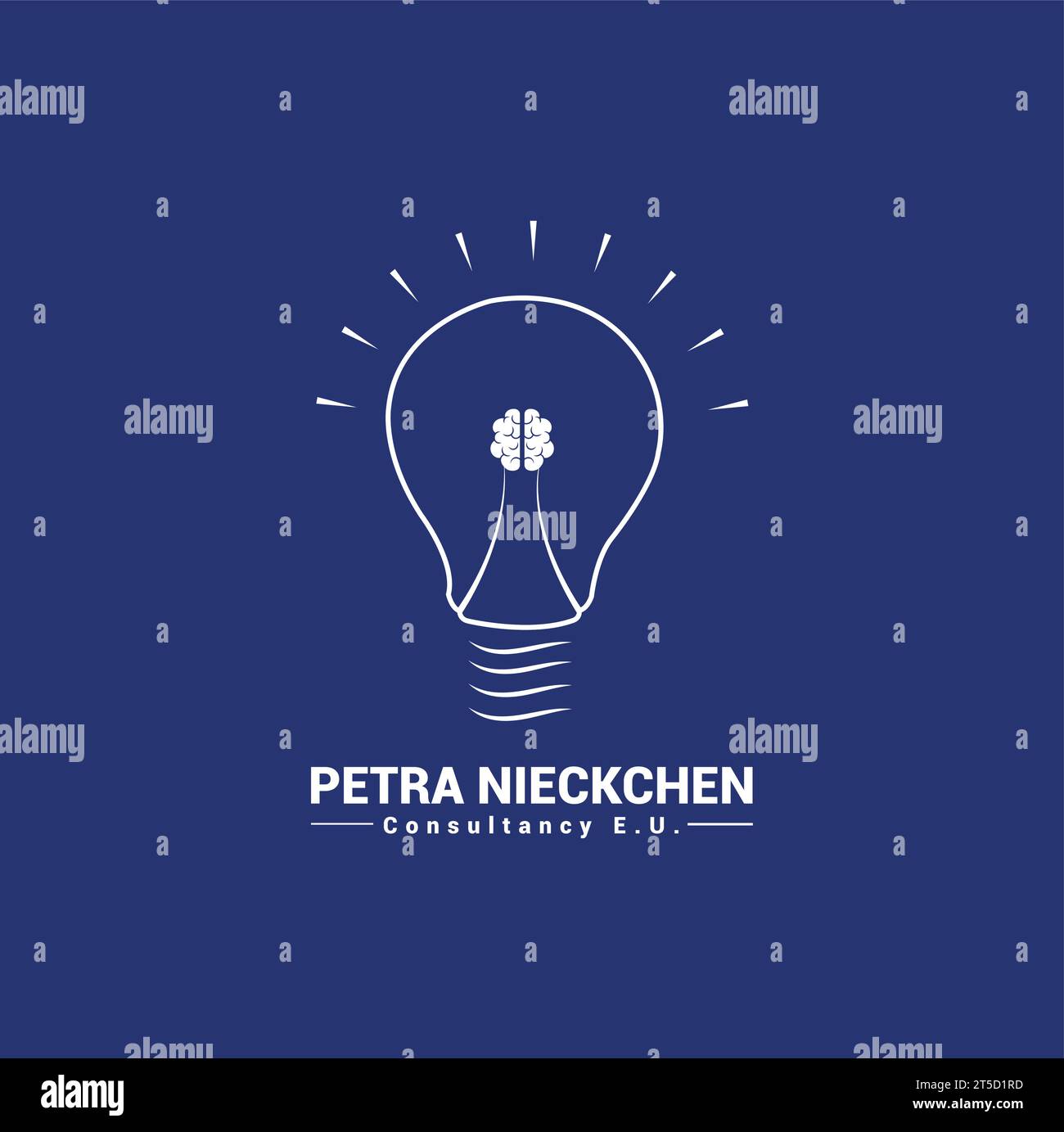 Neuroscience lab logo Stock Vector Images - Alamy