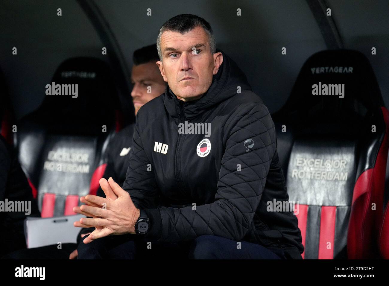 ROTTERDAM - sbv Excelsior coach Marinus Dijkhuizen during the Dutch ...