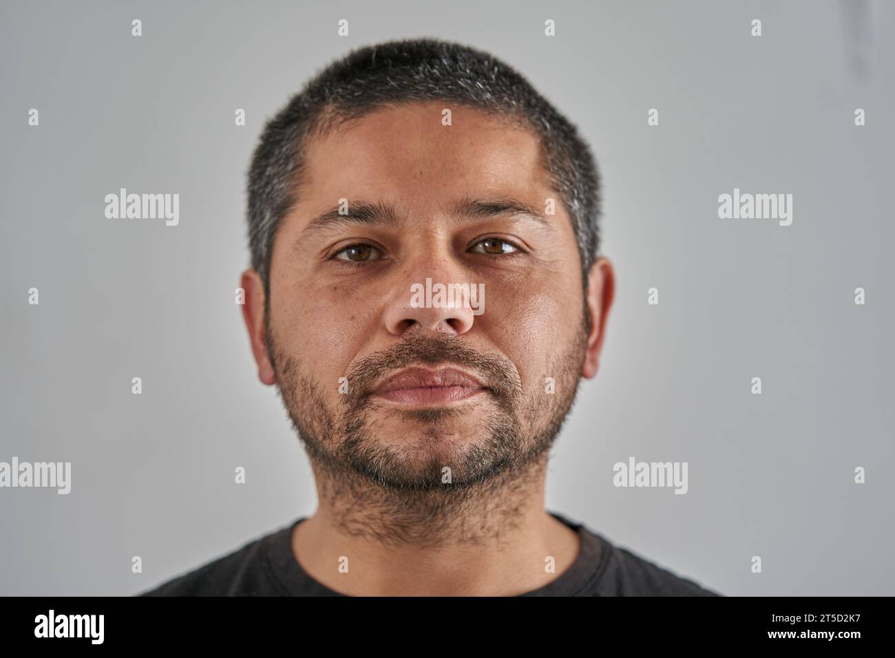 Visual Connection in an Open Space Stock Photo - Alamy