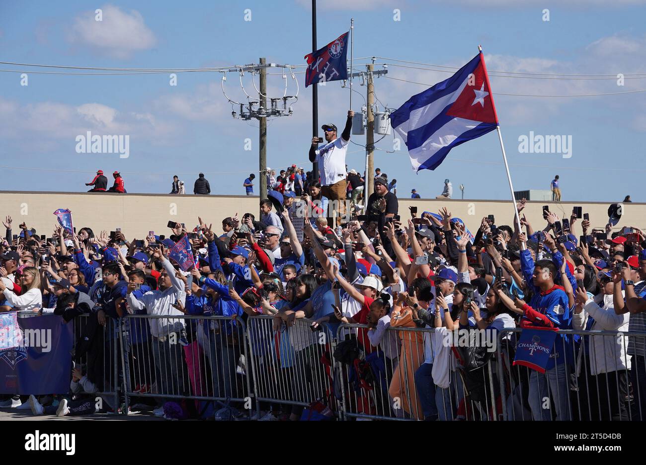 Arlington, Texas, USA. 3rd Nov, 2023. Arlington, Texas, USA: Images from the parade celebrating ...