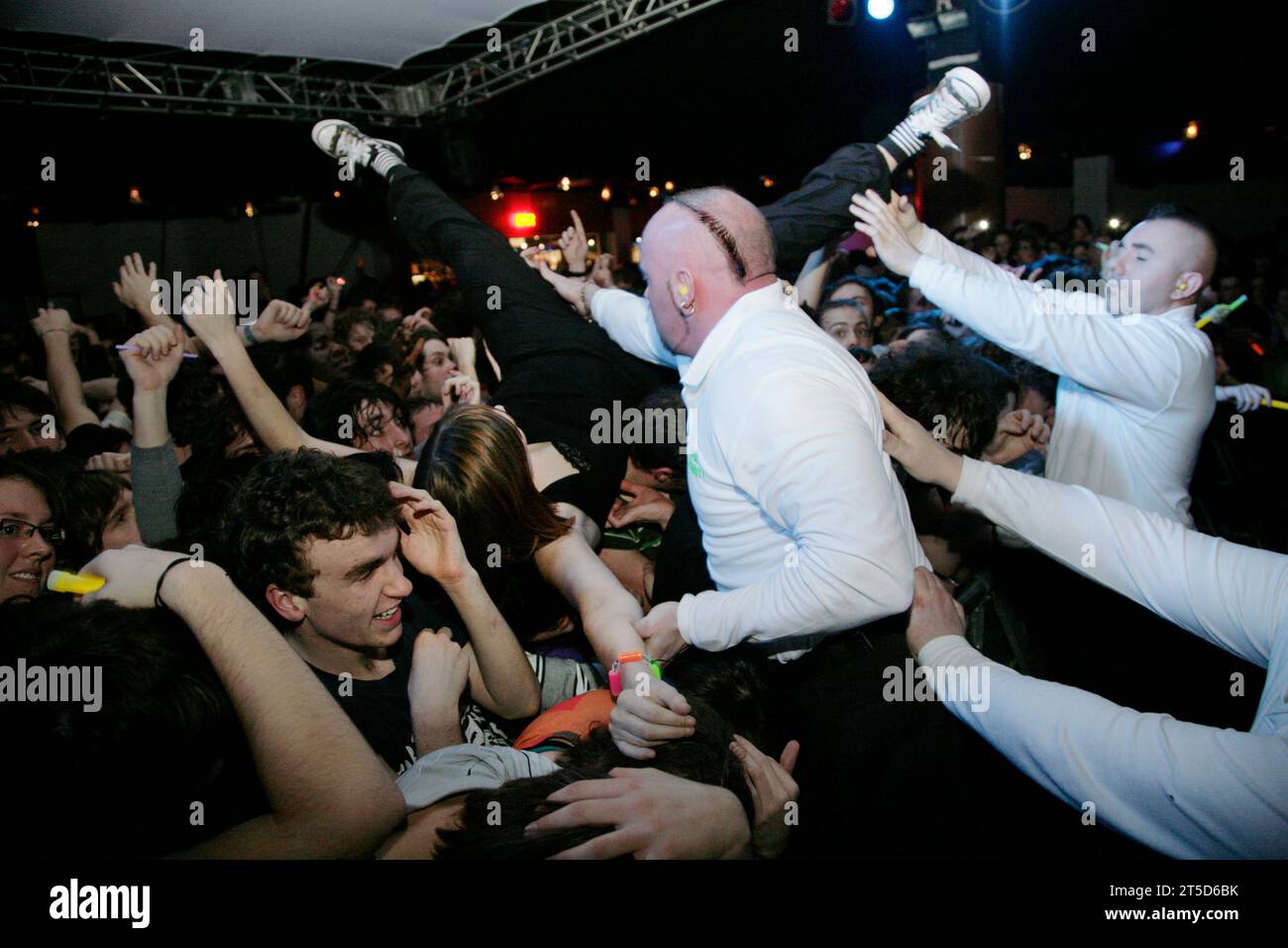 The NME Rave Tour at Cardiff Students' Union in Wales, February 11 2007 ...