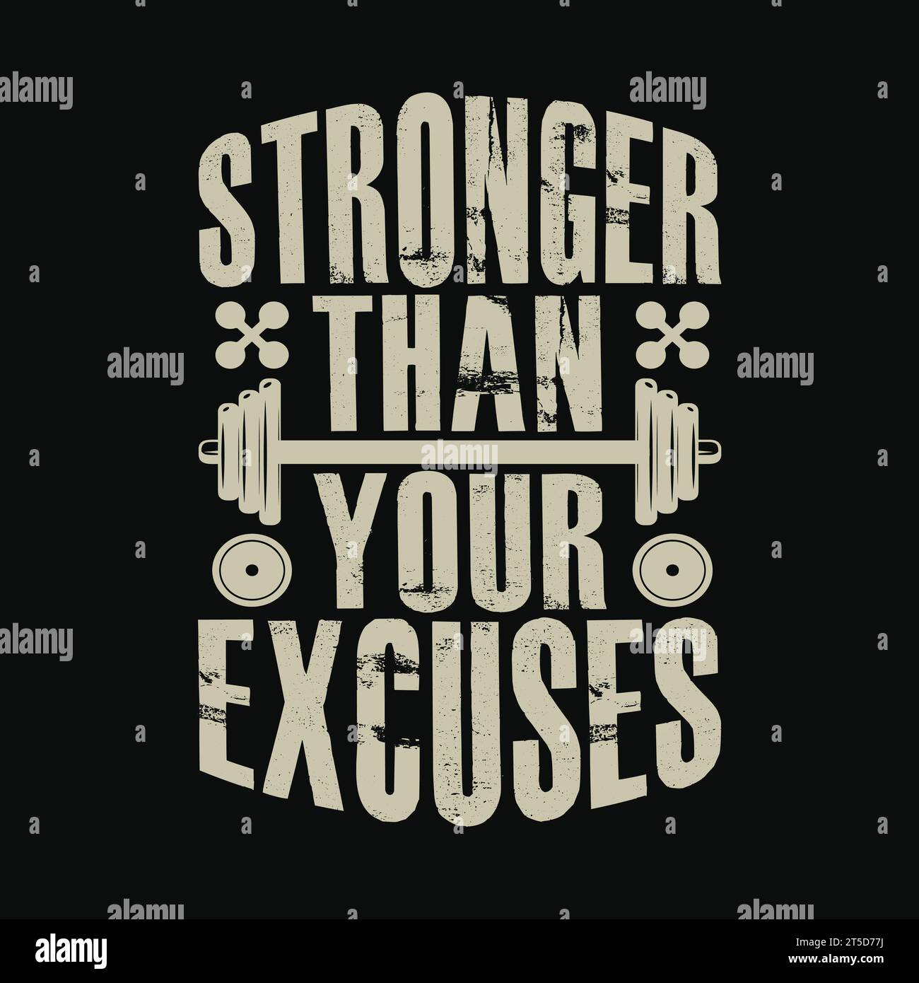 Gym-Fitness Typography T-Shirt Design Stock Vector Image & Art - Alamy