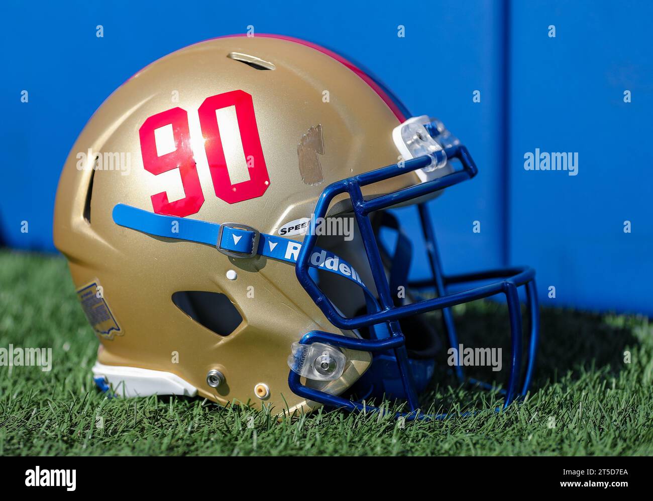 November 04, 2023:.Tulsa Golden Hurricane defensive lineman Jayden ...