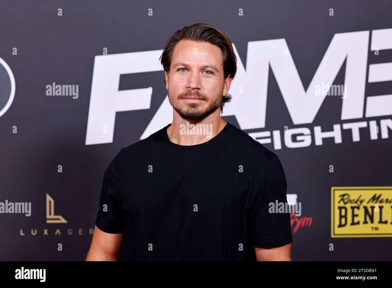 Fernsehdarsteller Sebastian Pannek beim Fame Fighting 2023 - Boxevent ...
