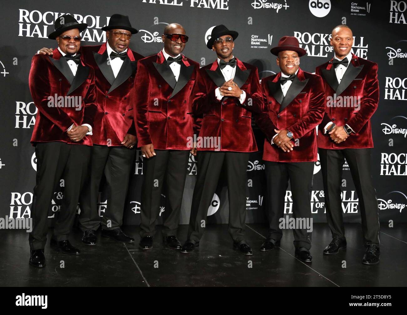 November 3, 2023, Brooklyn, New York, USA: New Edition members RICKY ...