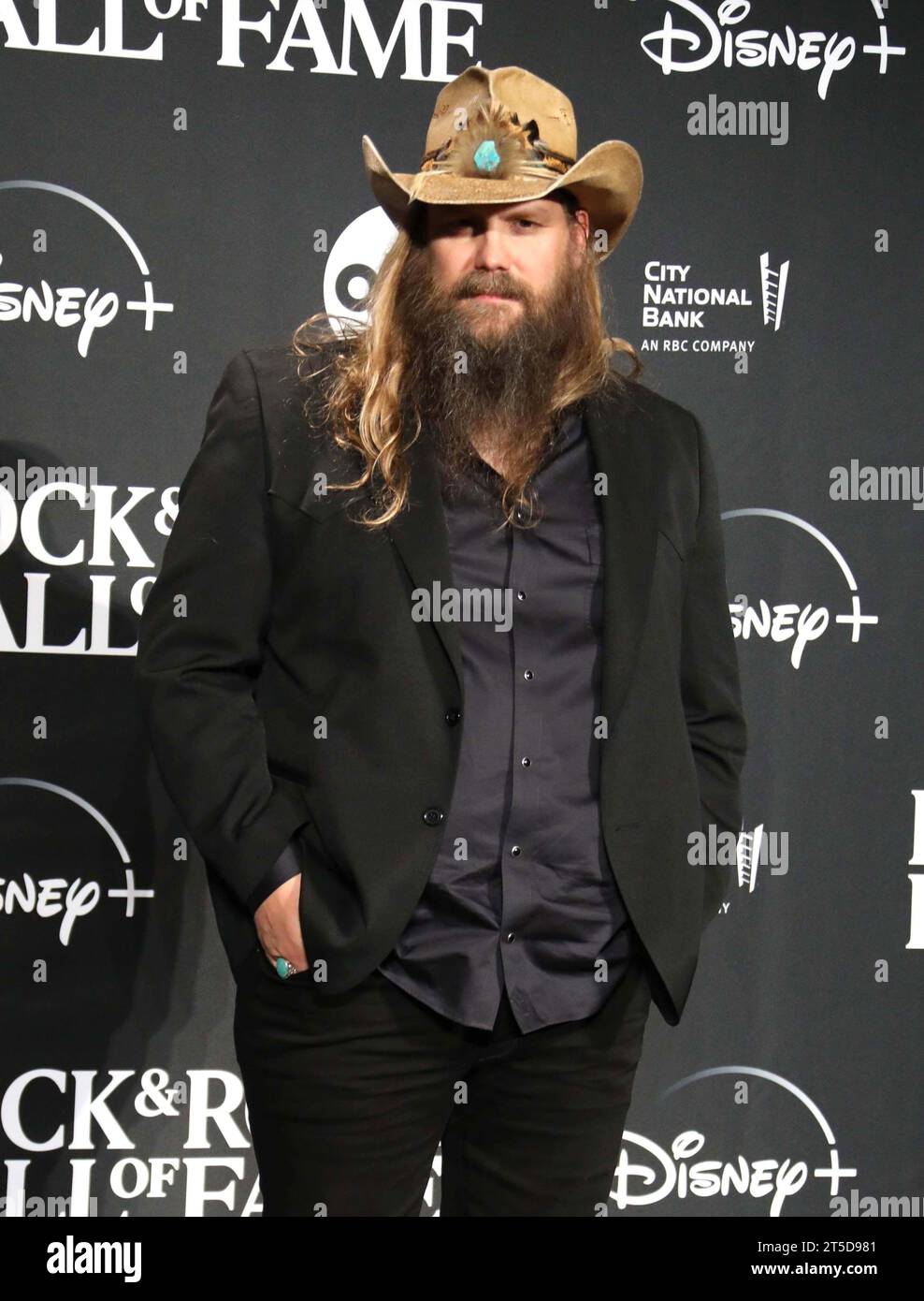 November 3, 2023, Brooklyn, New York, USA: Country singer CHRIS ...