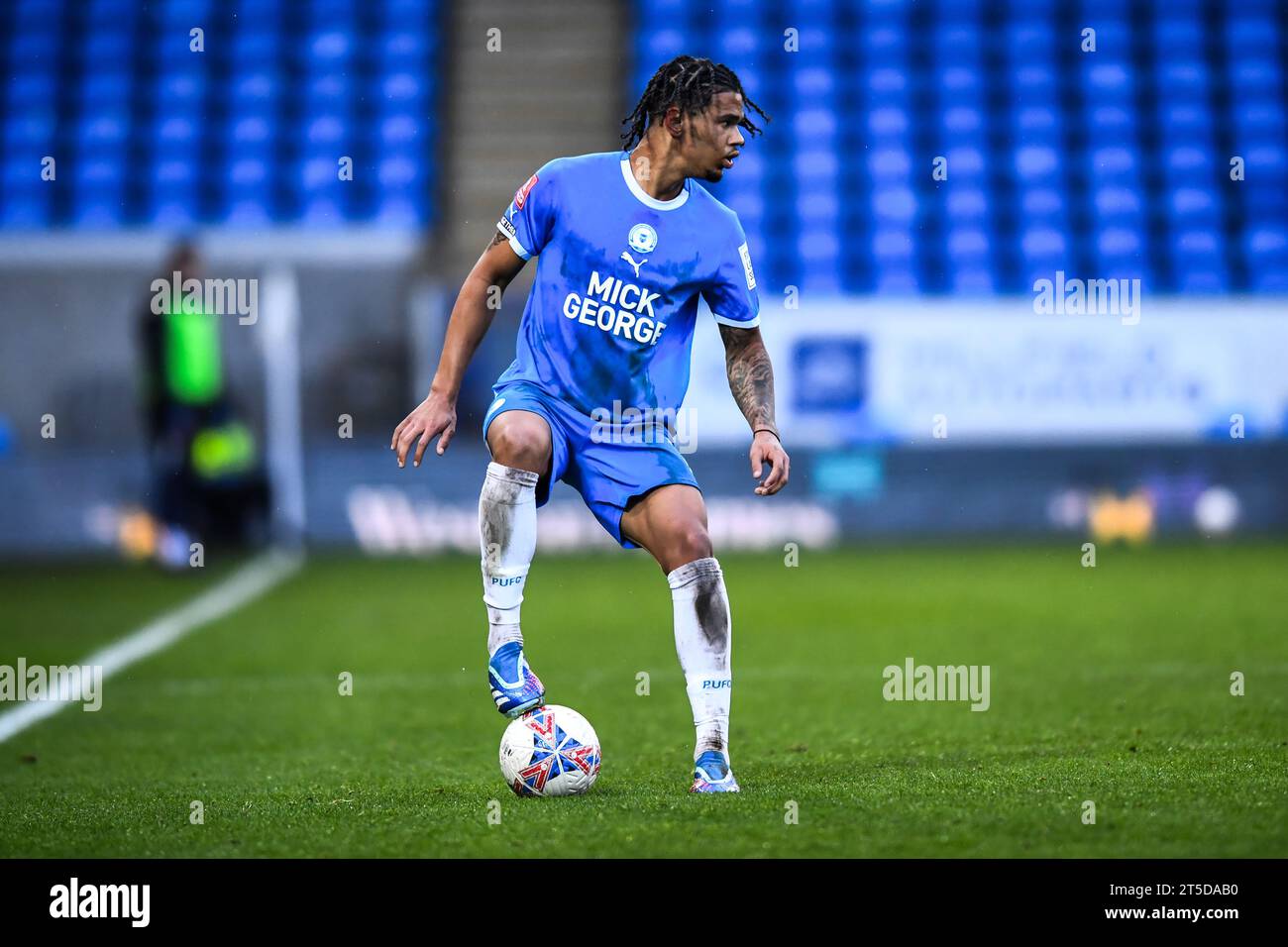 Peterborough on Saturday 4th November 2023. Jadel Katongo (2 ...