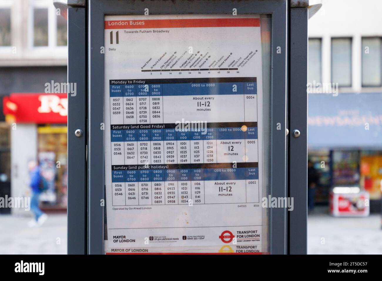 Sadiq Khan to axe landmark bus route 11 a week before Coronation ...