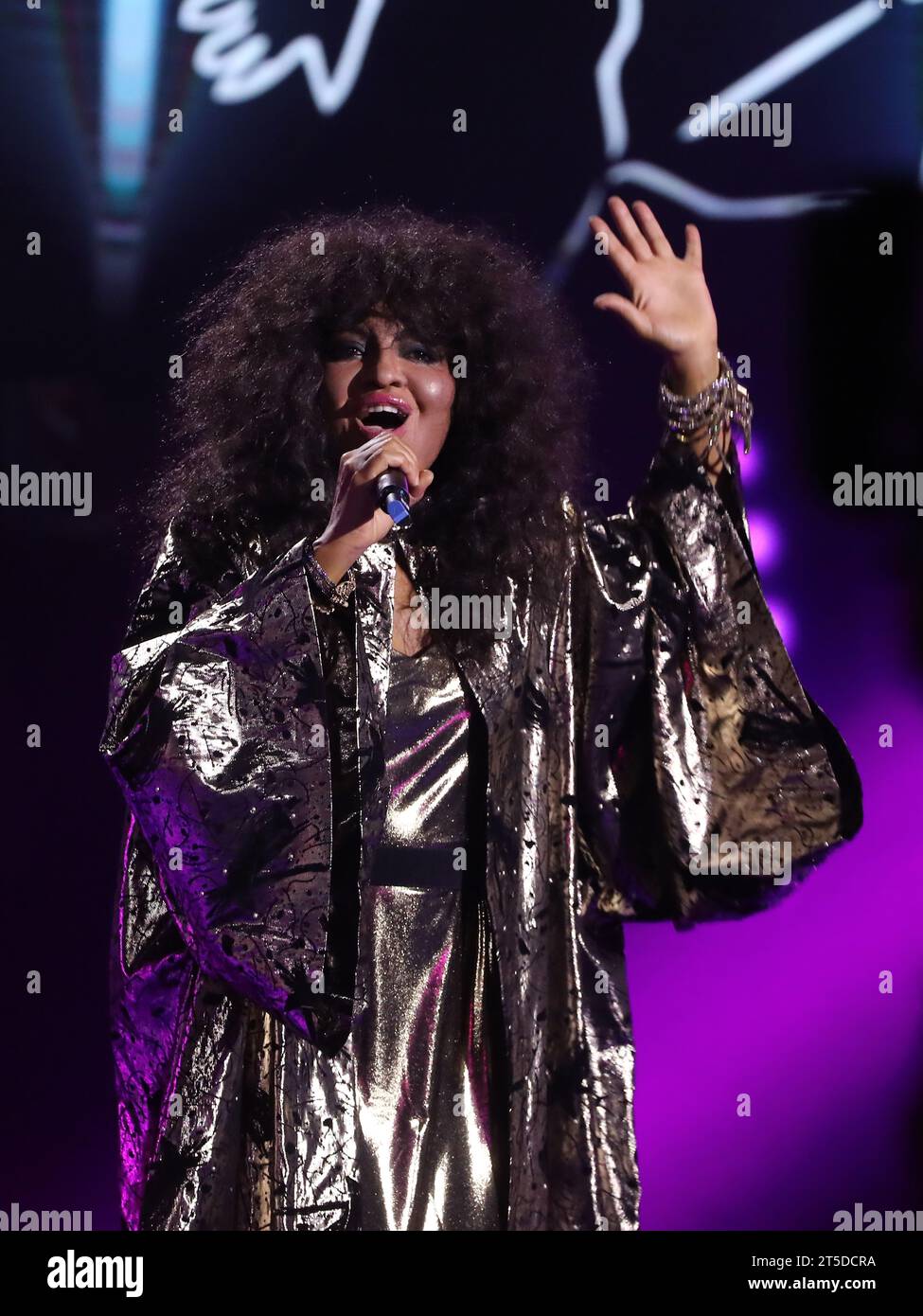 Rome, Italy. 03rd Nov, 2023. Rome, Rai ex Dear studios, TV broadcast ...