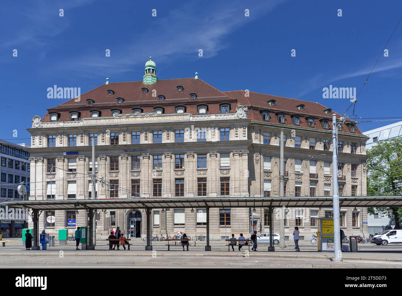 Basel, Switzerland - Old Basel stock exchange build in 1912 by Vischer ... Basel, Switzerland - Old Basel stock exchange build in 1912 by Vischer ...