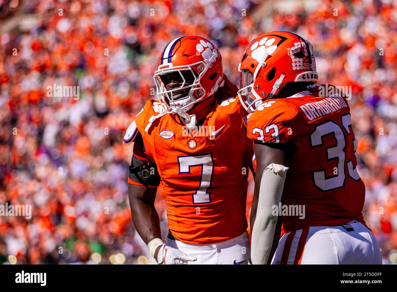 Ruke orhorhoro clemson football hi-res stock photography and images - Alamy