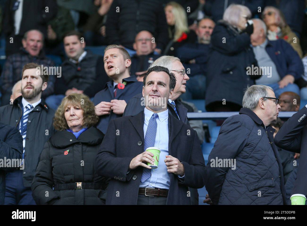 London, UK. 04th Nov, 2023. James Berylson Chairman of Millwall during ...