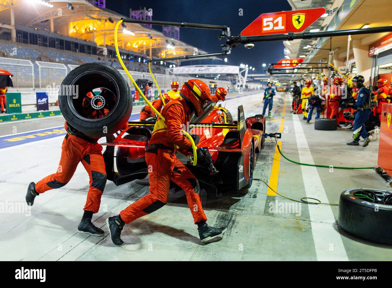 Sakhir, Bahrain. 04th Nov, 2023. 51 PIER GUIDI Alessandro (ita), CALADO ...