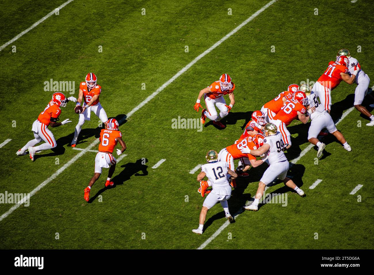 Clemson, SC, USA. 4th Nov, 2023. Clemson Tigers quarterback Cade ...