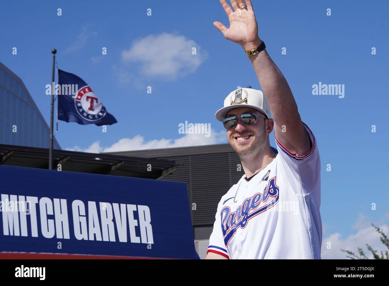 Arlington, Texas, USA. 3rd Nov, 2023. MITCH GARVER, catcher of the ...