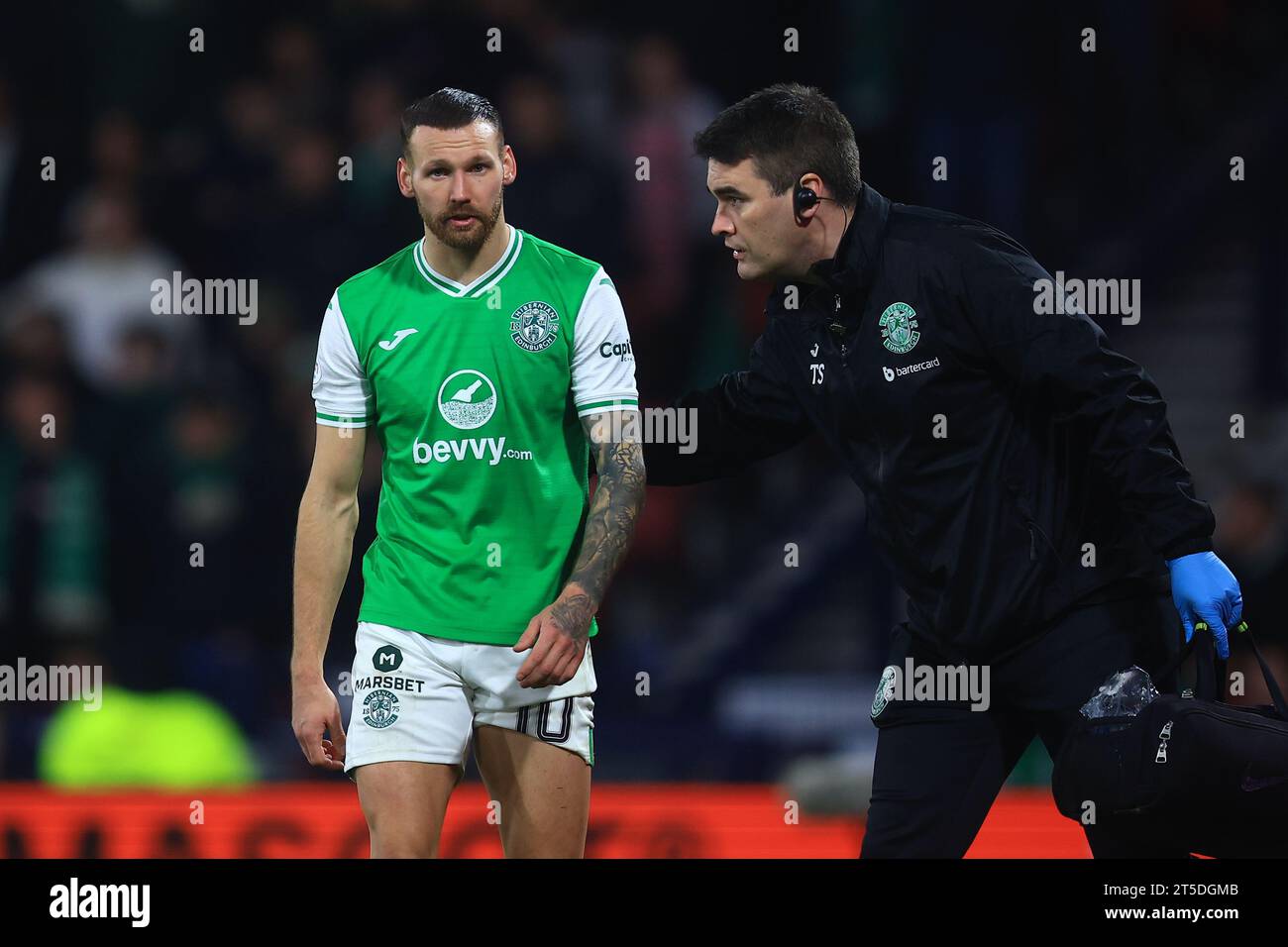 Glasgow, Scotland. 4th November 2023; Hampden Park, Glasgow, Scotland: Scottish Viaplay Cup ...