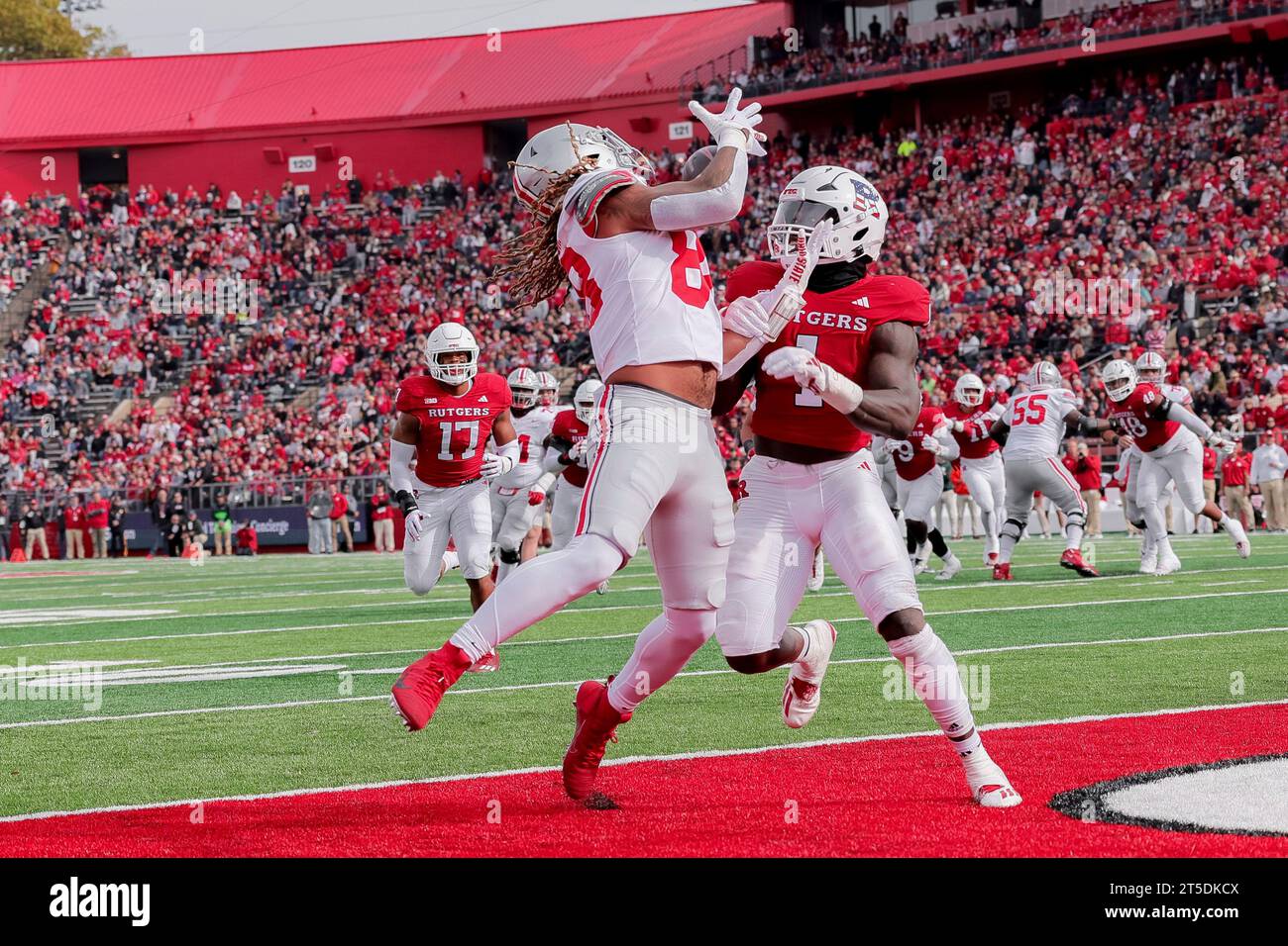 November 4, 2023, Piscataway, New Jersey, U.S: Ohio State Buckeyes ...