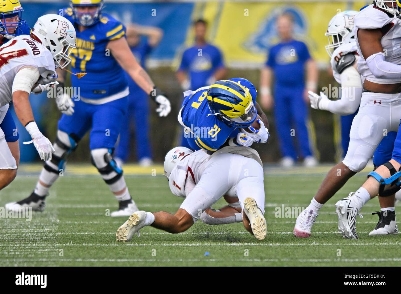 November 4, 2023, Newark, Delaware, U.S: Delaware Fightin Blue Hens ...
