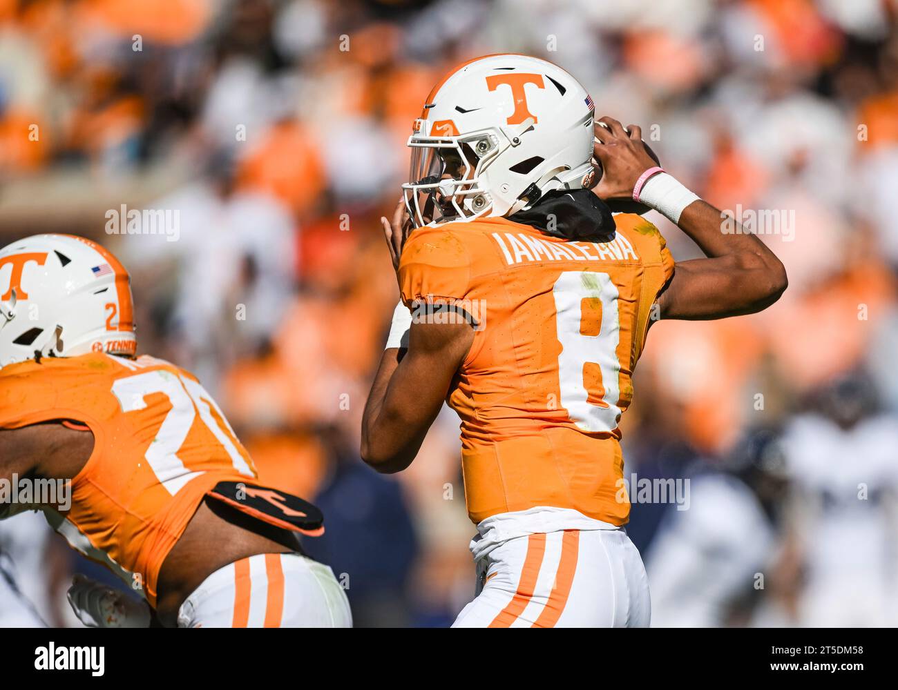 KNOXVILLE, TN - NOVEMBER 04: Tennessee Volunteers quarterback Nico ...
