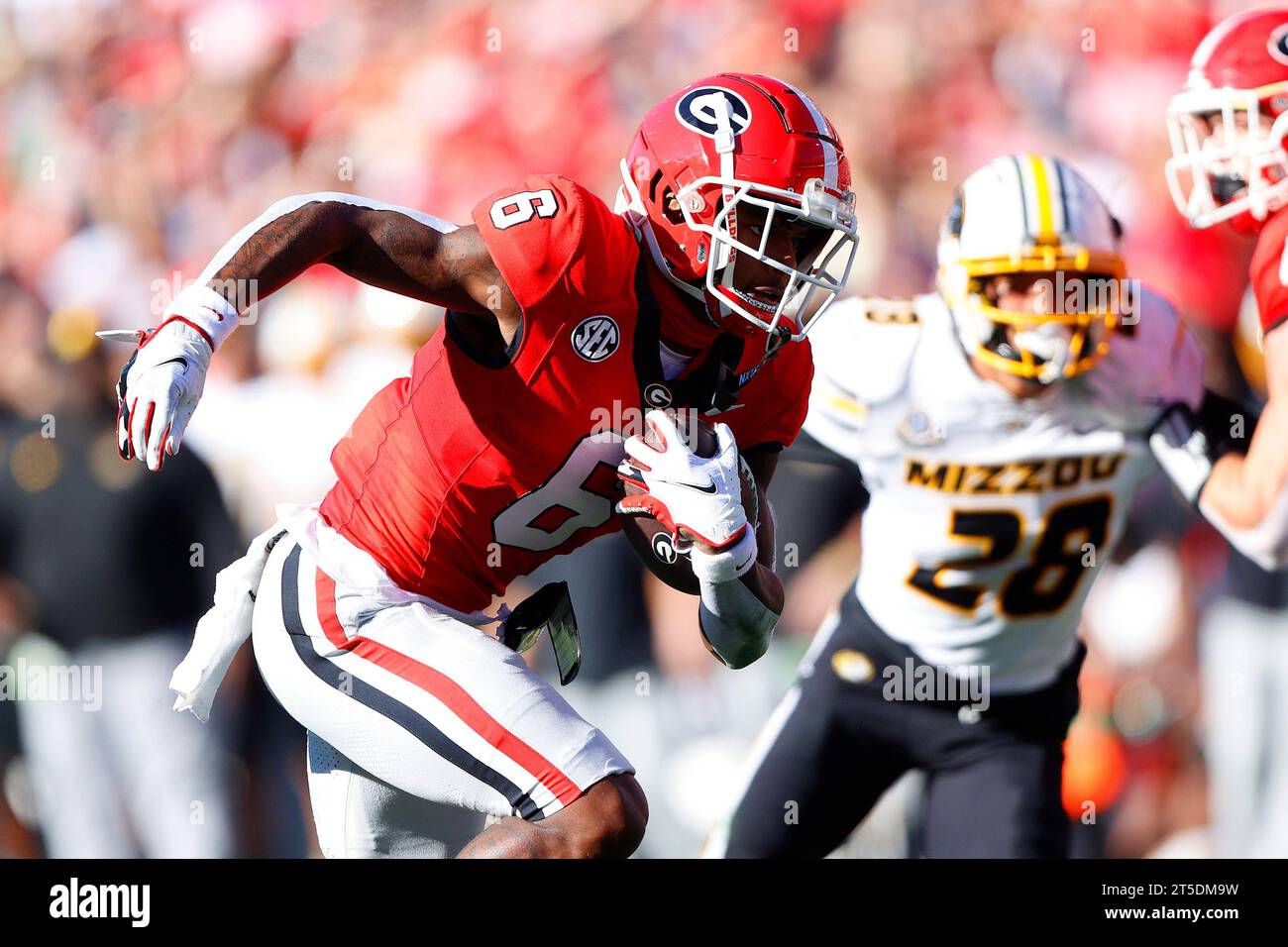ATHENS, GA - NOVEMBER 04: Georgia Bulldogs wide receiver Dominic Lovett ...