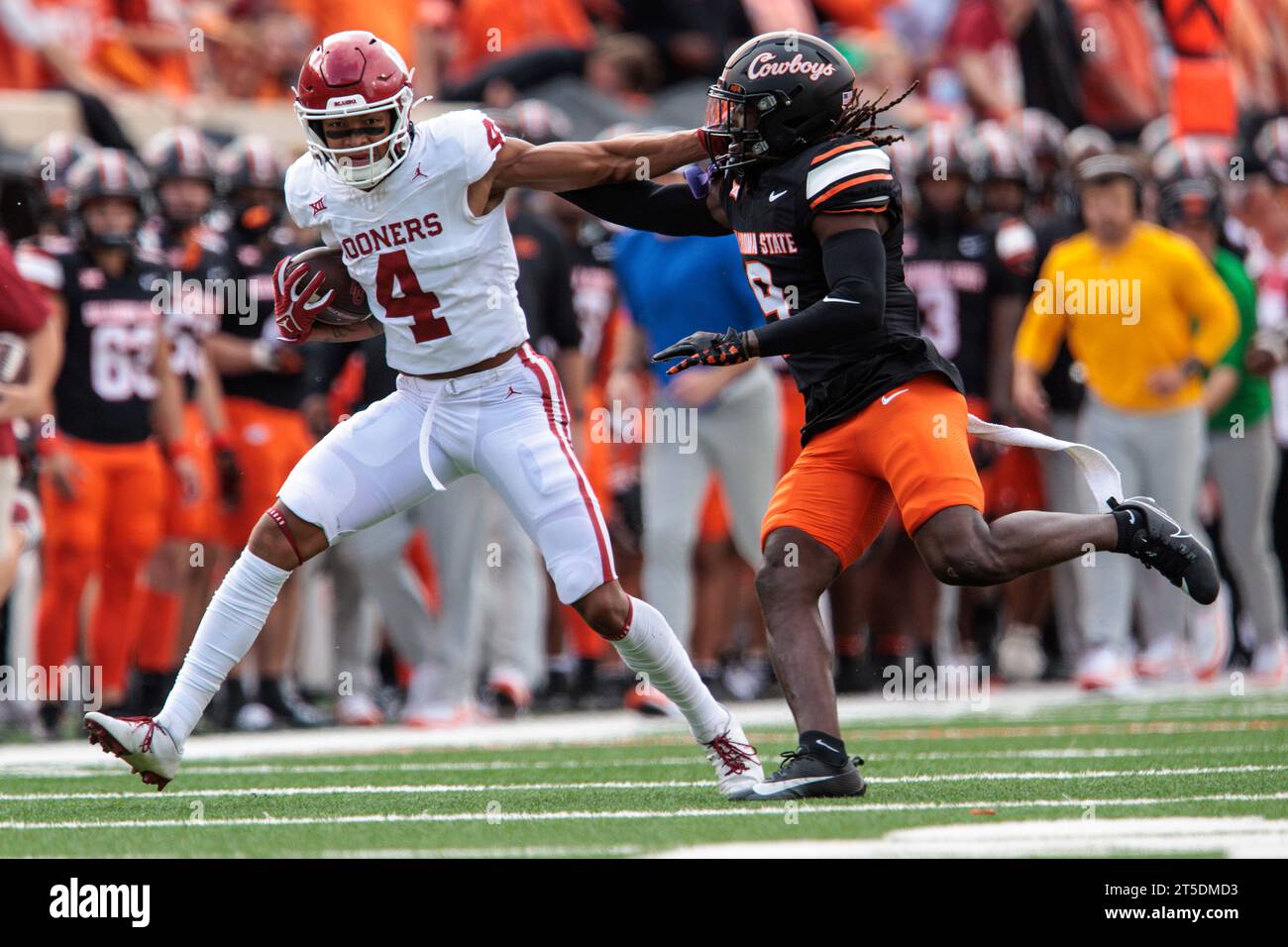 STILLWATER, OK - NOVEMBER 04: Oklahoma State Cowboys safety Trey Rucker ...
