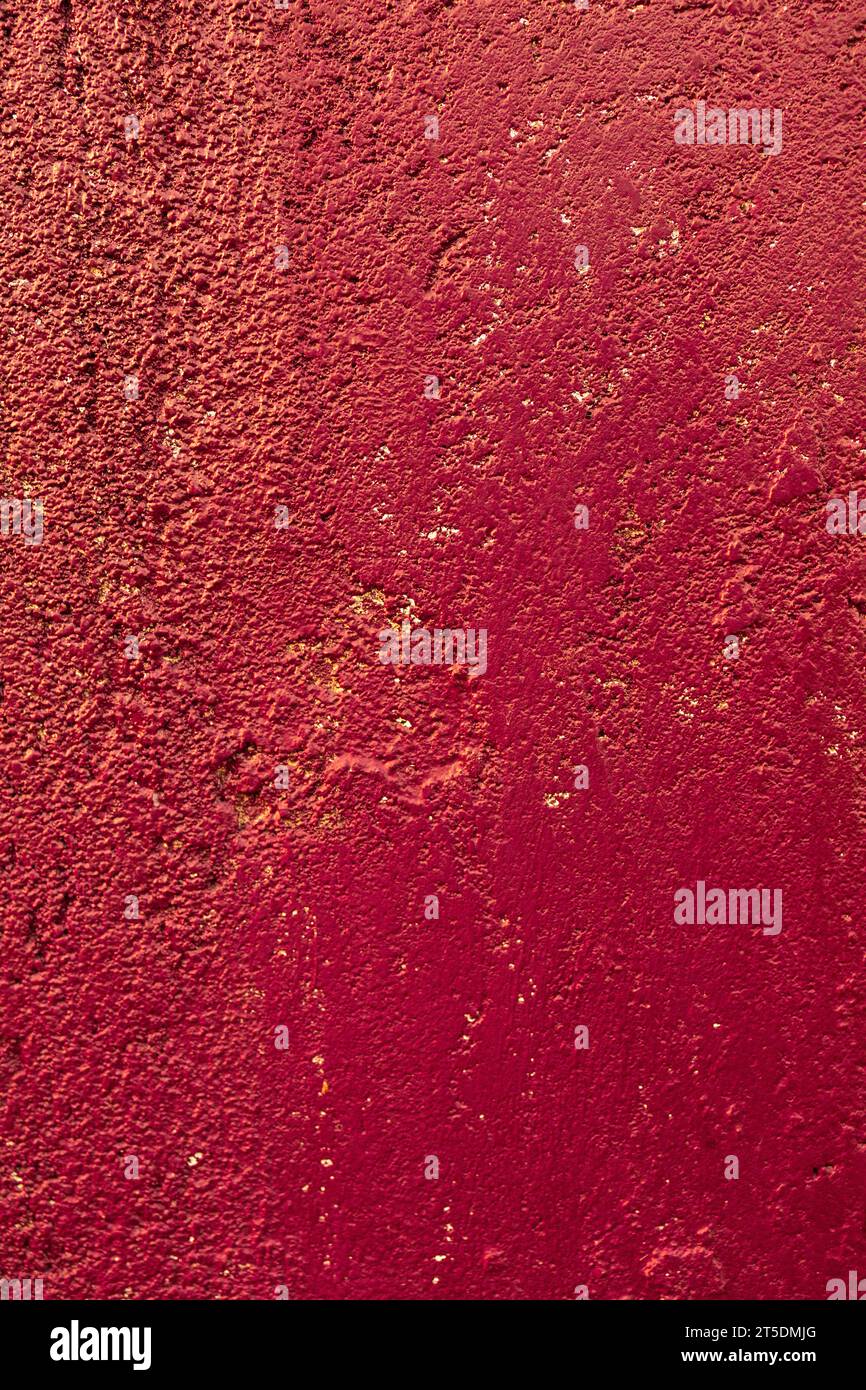 Red concrete surface background. Texture, copy space Stock Photo - Alamy