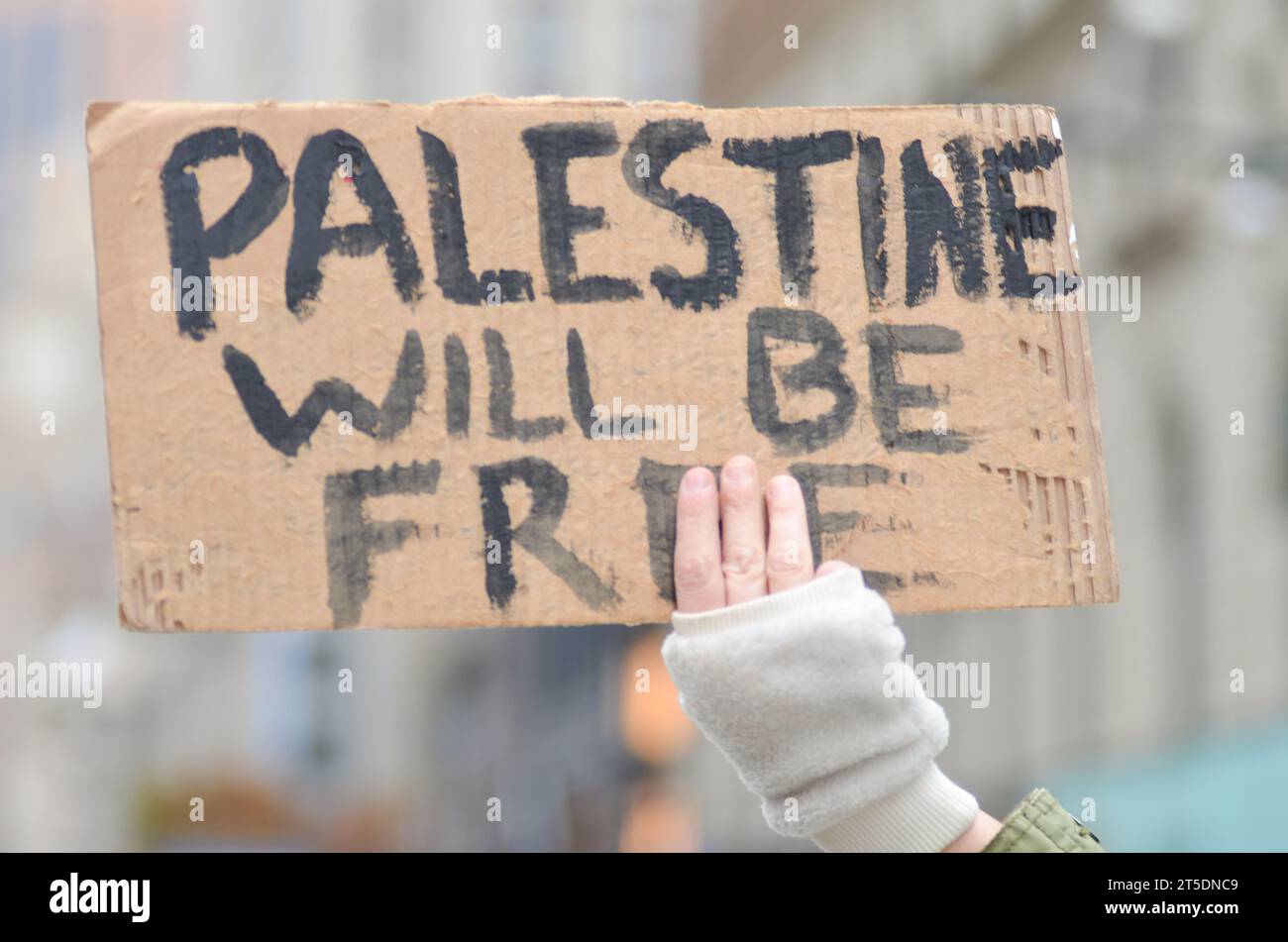 New York City, United States. 4th November, 2023. Hundreds of Palestine ...