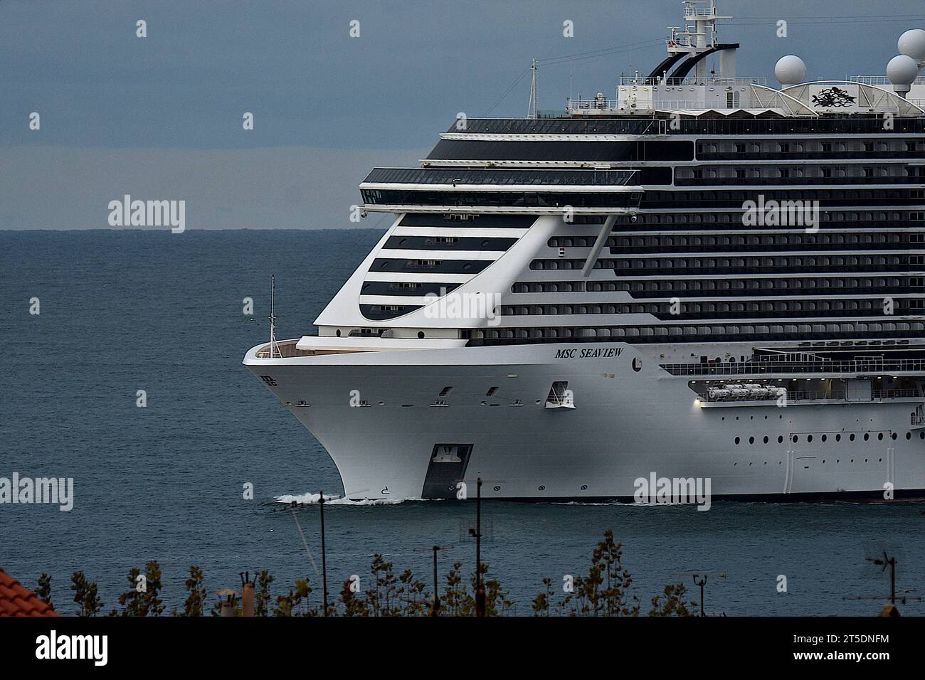 Marseille, France. 03rd Nov, 2023. The passenger cruise ship MSC ...