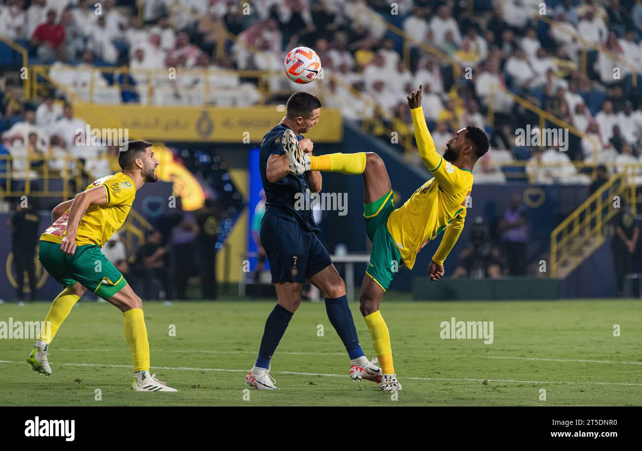 Riyadh, Saudi Arabia. 04th Nov, 2023. Cristiano Ronaldo of Al-Nassr FC ...