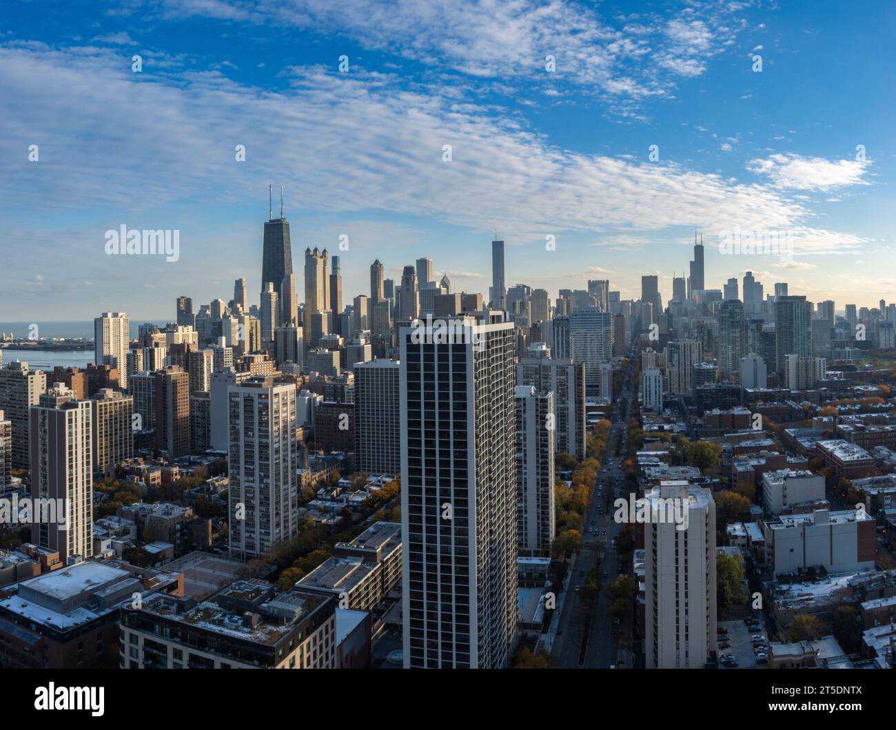 Chicago at sunrise hi-res stock photography and images - Alamy
