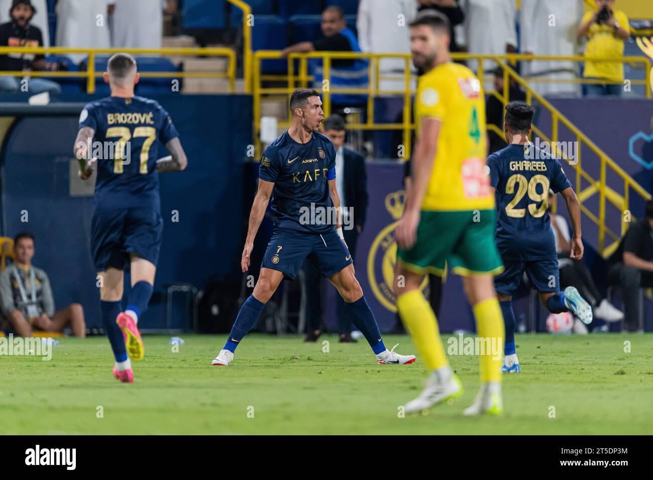 Riyadh, Saudi Arabia. 04th Nov, 2023. Cristiano Ronaldo of Al-Nassr FC ...