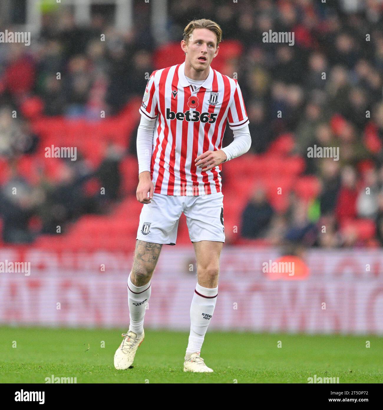 Stoke On Trent, UK. 04th Nov, 2023. Wouter Burger 6# of Stoke City ...