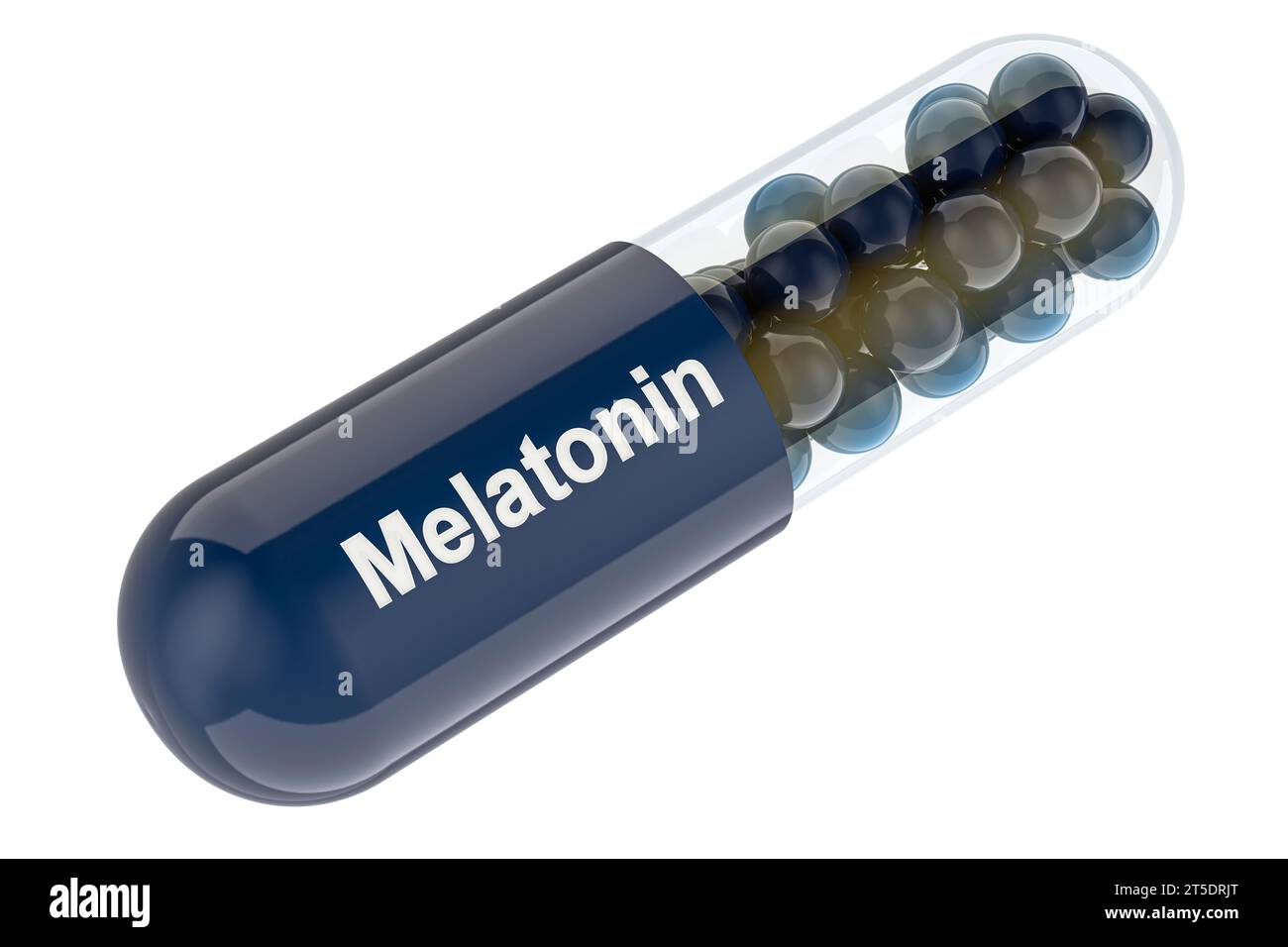 Melatonin supplement Cut Out Stock Images & Pictures - Alamy