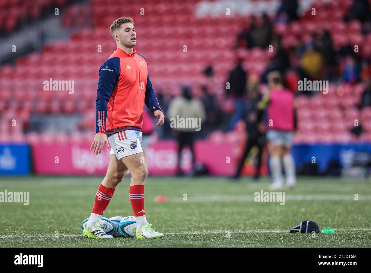 November 4th, 2023, Musgrave Park, Cork, Ireland - Jack Crowley at the ...