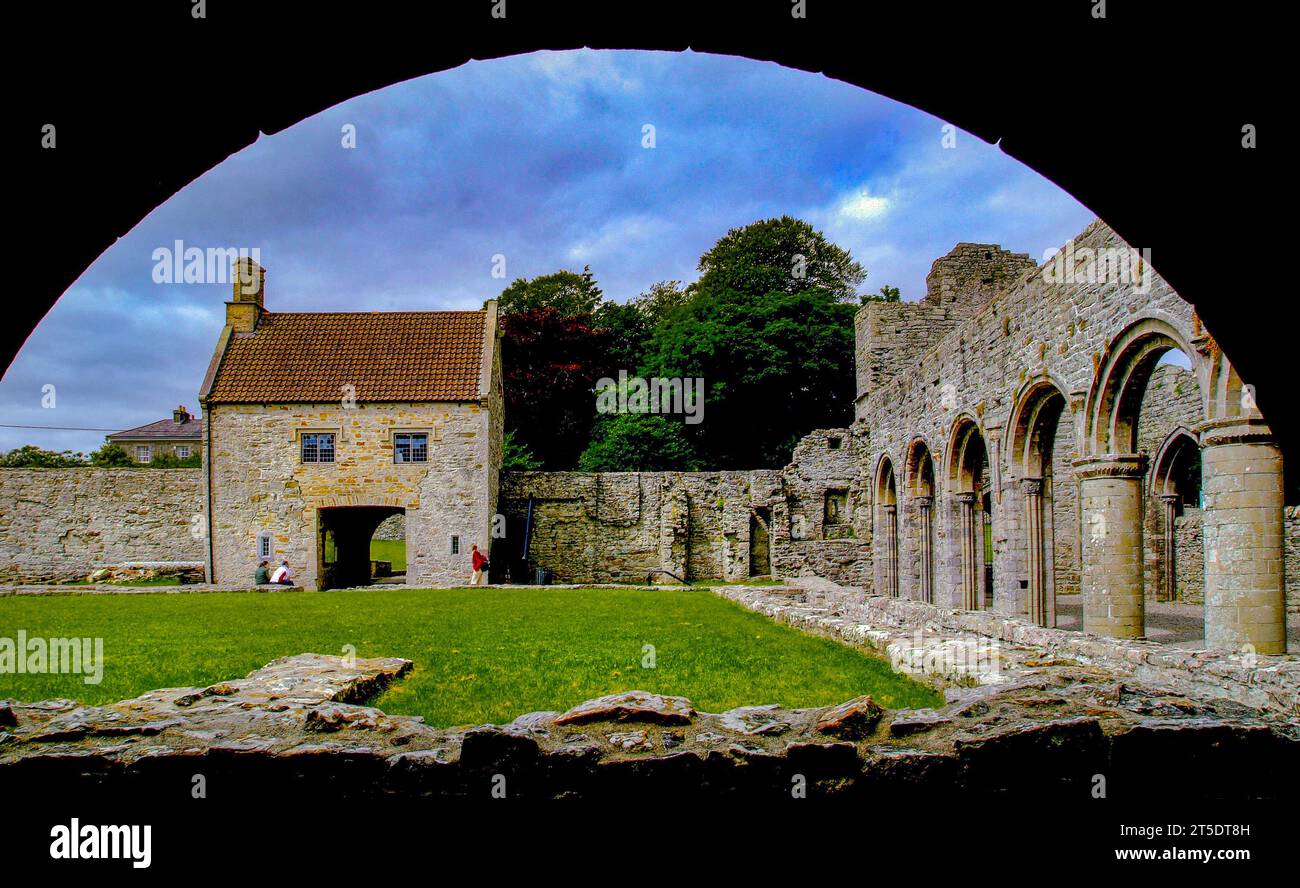 Boyle Abbey, Roscommon, monastic site, monastery, carvings, historic ...