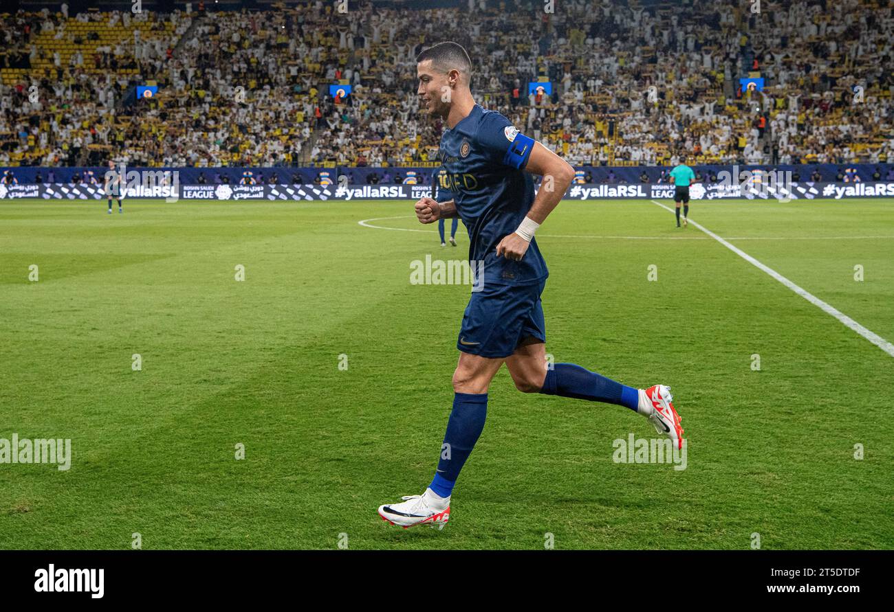 Riyadh, Saudi Arabia. 04th Nov, 2023. Cristiano Ronaldo of Al-Nassr FC ...