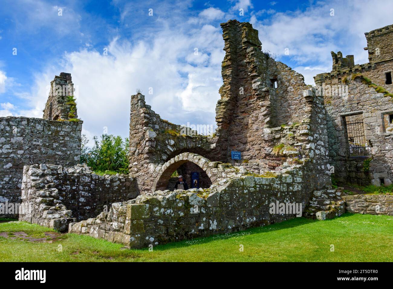 The Smithy, Dunnottar Castle, near Stonehaven, Aberdeenshire, Scotland ...