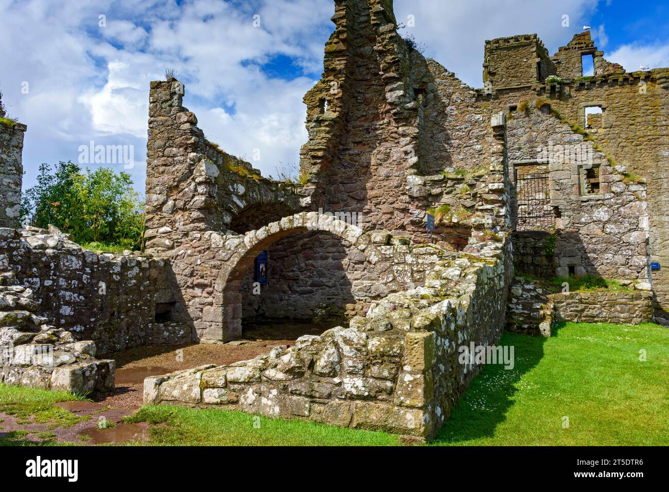 The Smithy, Dunnottar Castle, near Stonehaven, Aberdeenshire, Scotland ...