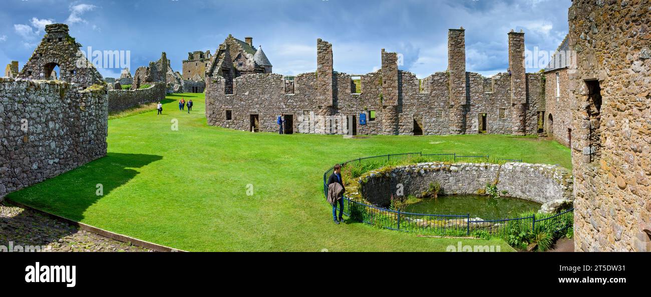 The Chapel, the West Range and the Cistern from the Quadrangle ...
