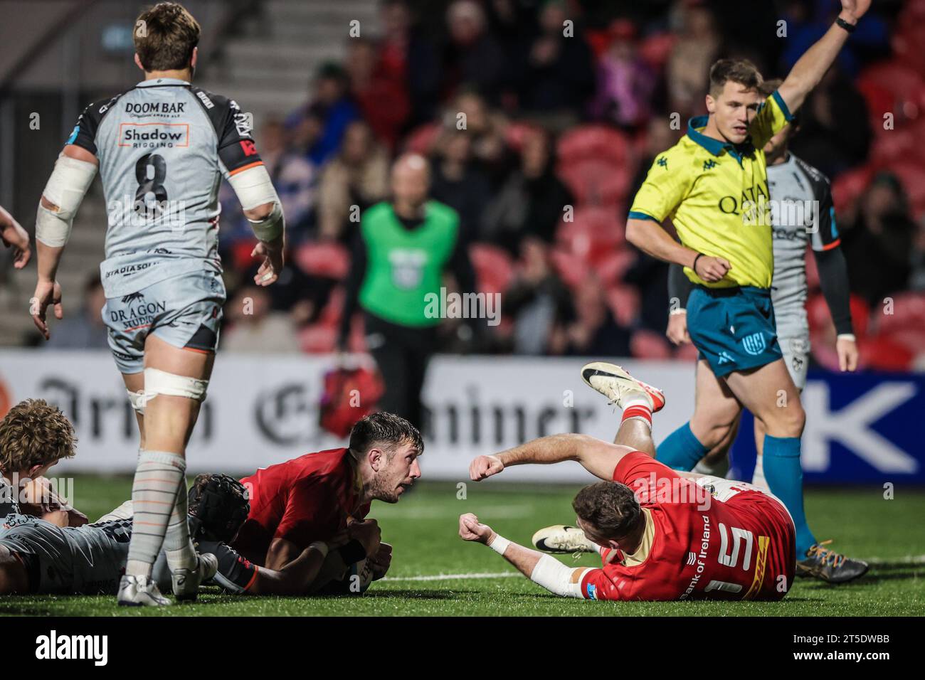 November 4th, 2023, Musgrave Park, Cork, Ireland - United Rugby ...