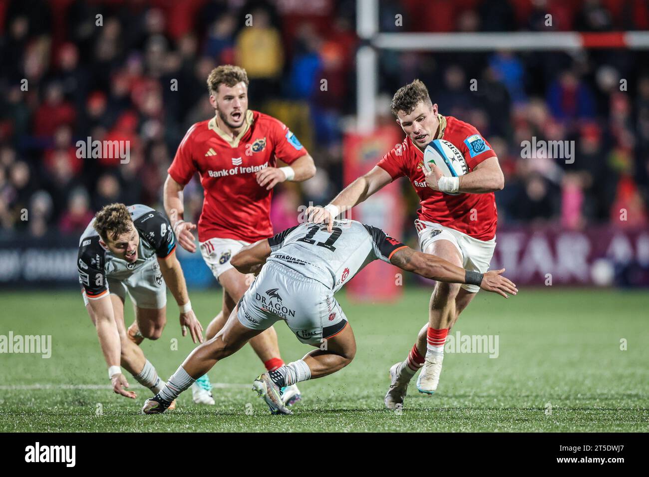 November 4th, 2023, Musgrave Park, Cork, Ireland - Calvin Nash at the ...