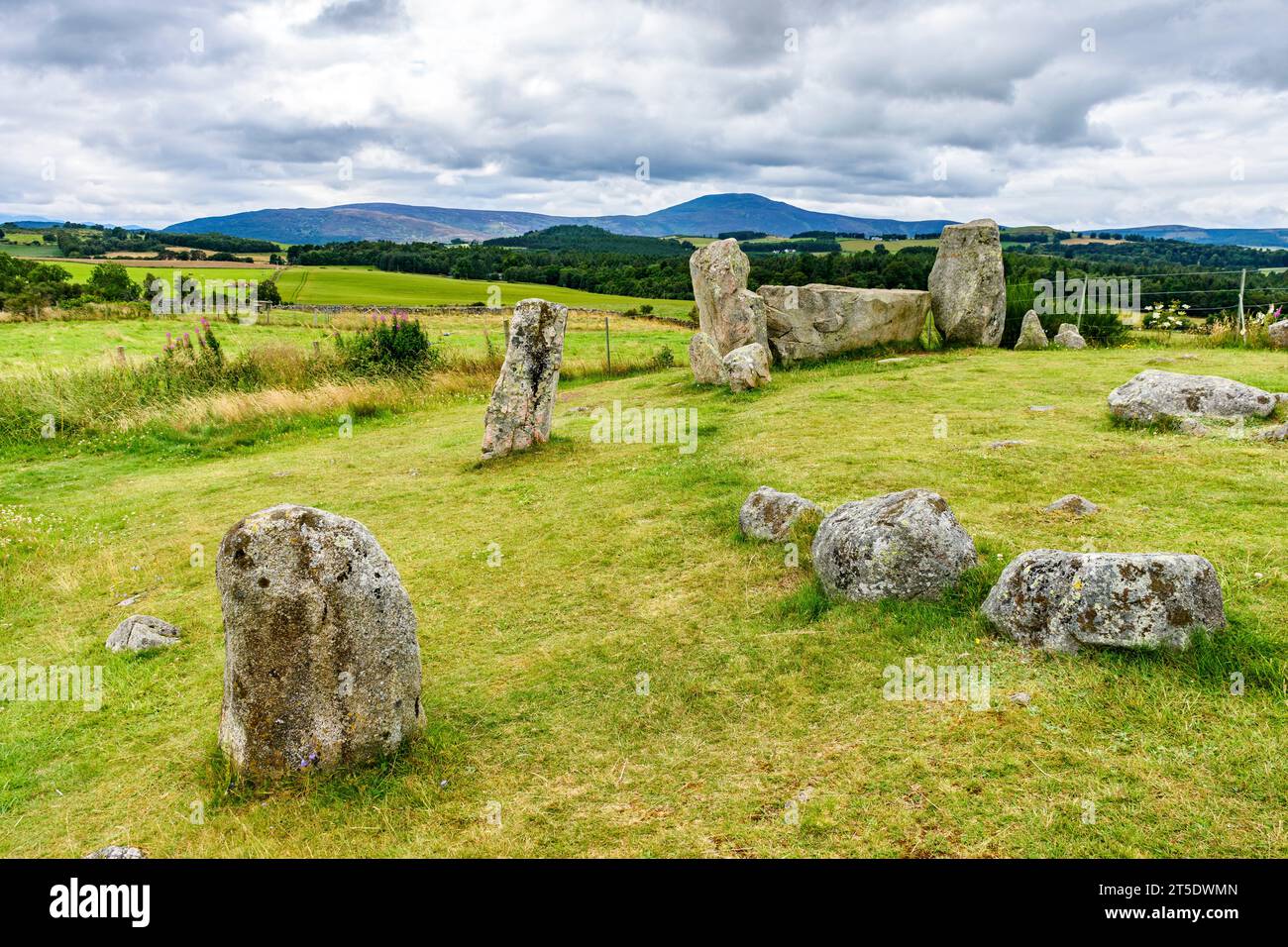 Recumbent stone circle hi-res stock photography and images - Alamy