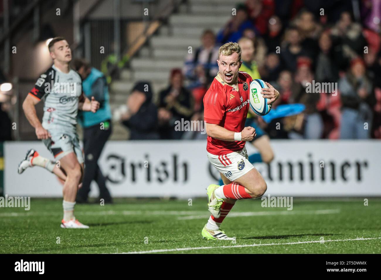 November 4th, 2023, Musgrave Park, Cork, Ireland - Craig Casey at the ...