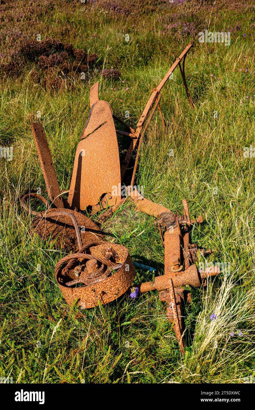 Rusty old plough hi-res stock photography and images - Alamy