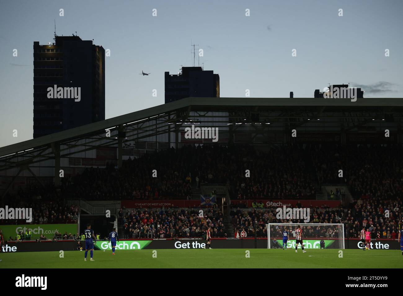 London, UK. 04th Nov, 2023. General view at the Brentford v West Ham ...