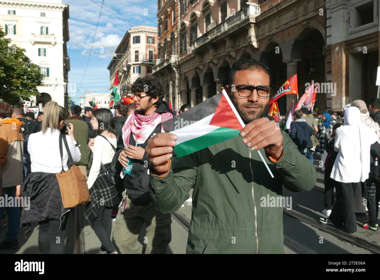 Rome italy palestine palestinians hamas israel gaza war idf hi-res ...