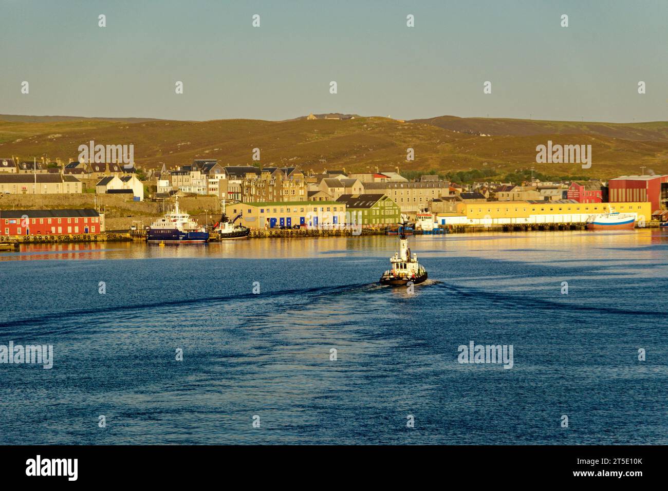 INVERGORDON, SCOTLAND - September 4, 2023: Invergordon is a town in ...